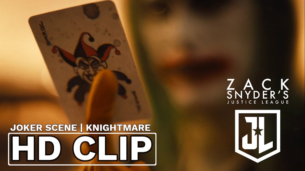 Joker Scene | Zack Snyder's Justice League | HD CLIP - YouTube