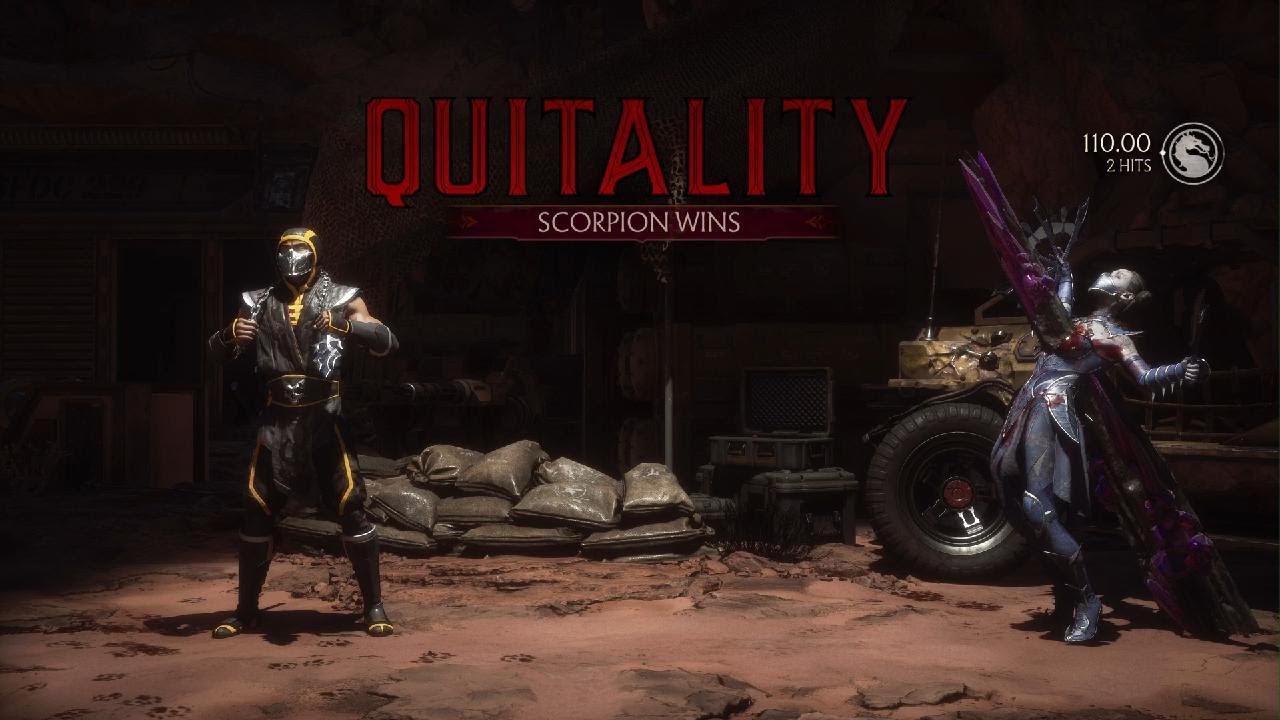 I Don't Even Play MK11, but Scorpion dat ninja - YouTube