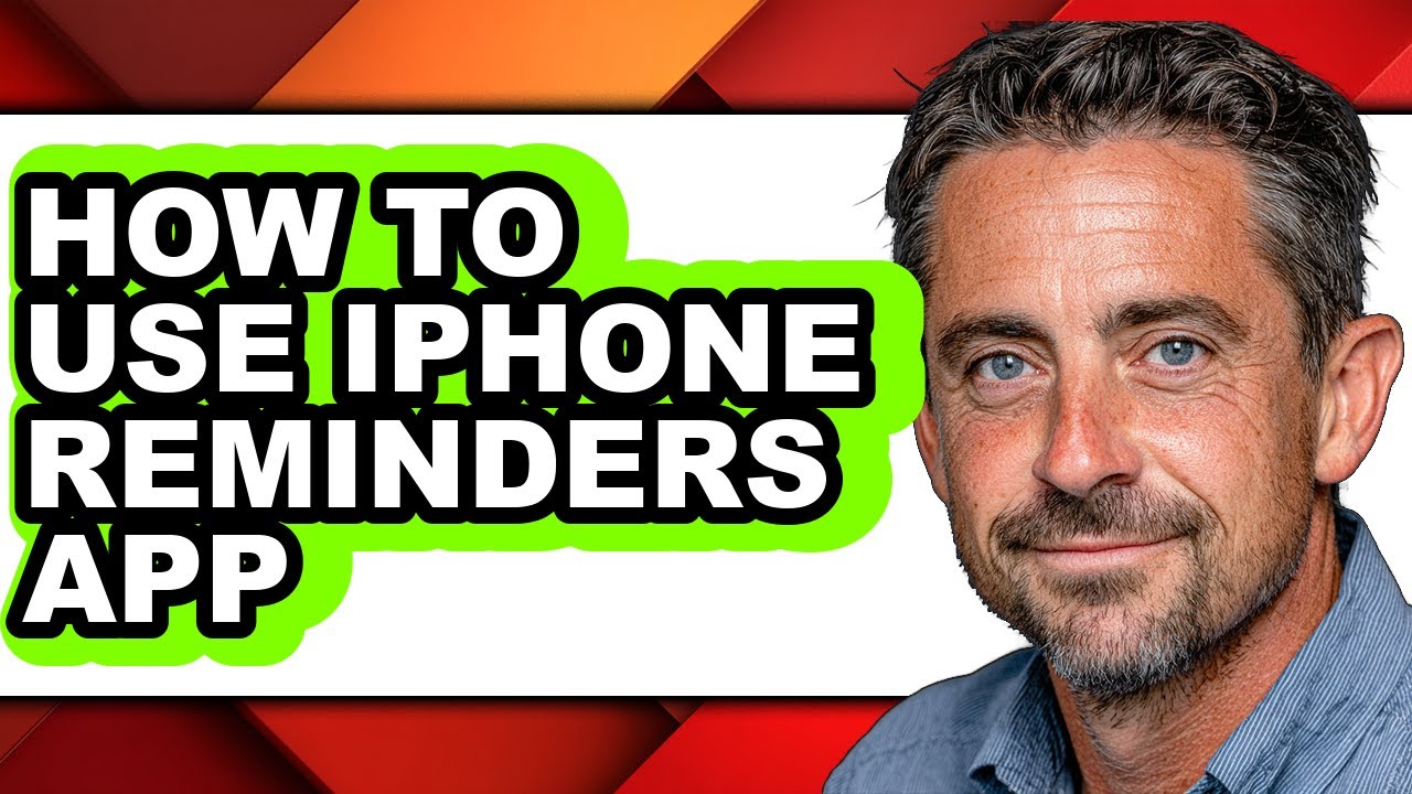 How to Use Iphone Reminders App (easy Method) - YouTube
