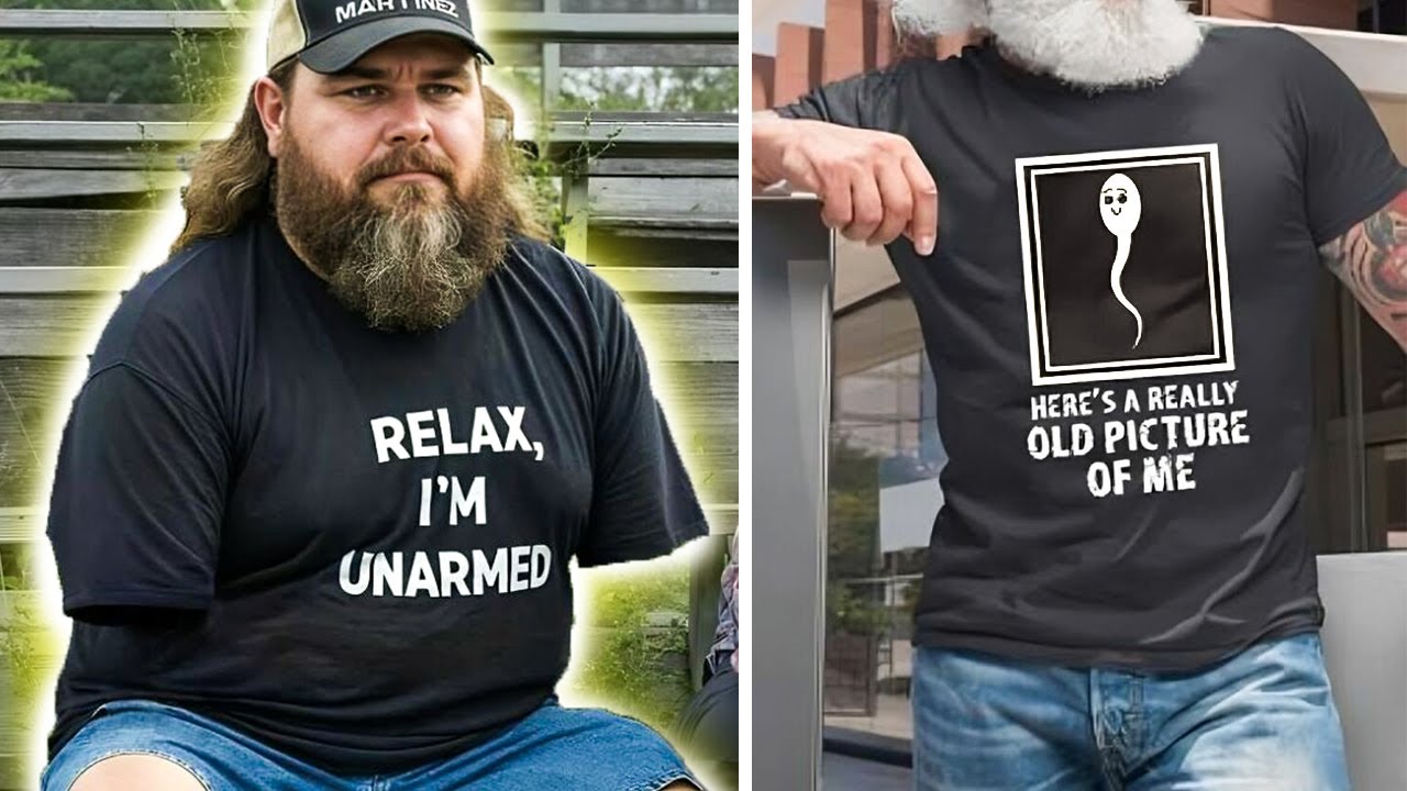 Ridiculously Unhinged Tees Only the Brave Would Rock in Public - YouTube