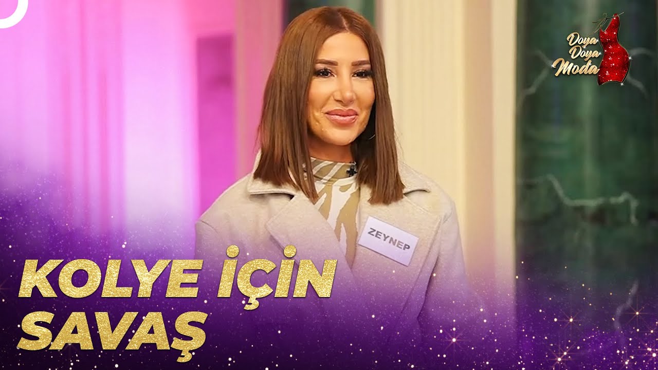Zeynep Kolye İçin İlk Kombini İle Podyumda! | Doya Doya Moda 61. Bölüm ...