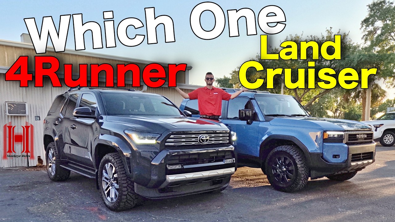 2025 Toyota 4Runner vs Toyota Land Cruiser | Full Specs & Test Drive ...