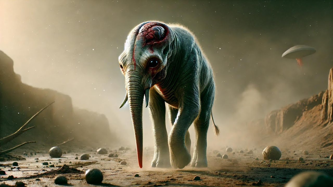Shot In The Head, The Alien Elephant Came Looking For Help - So This ...