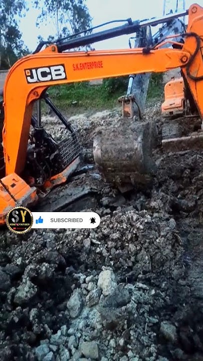 Jcb Js81 Excavator Stuck in mud #jcb #excavator #stuck #mud #viral #trending #shorts #video # ...