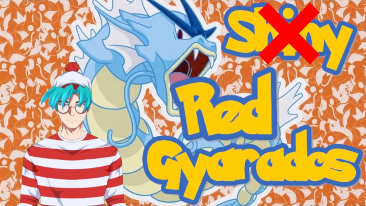 Red Gyarados (Not Shiny) - YouTube