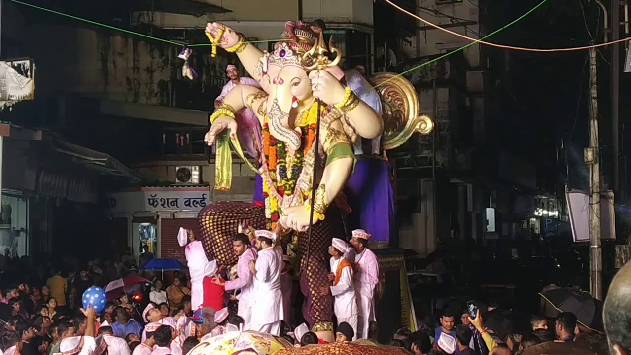 Panvel Mirchi galli cha raja visarjan 2019 - YouTube