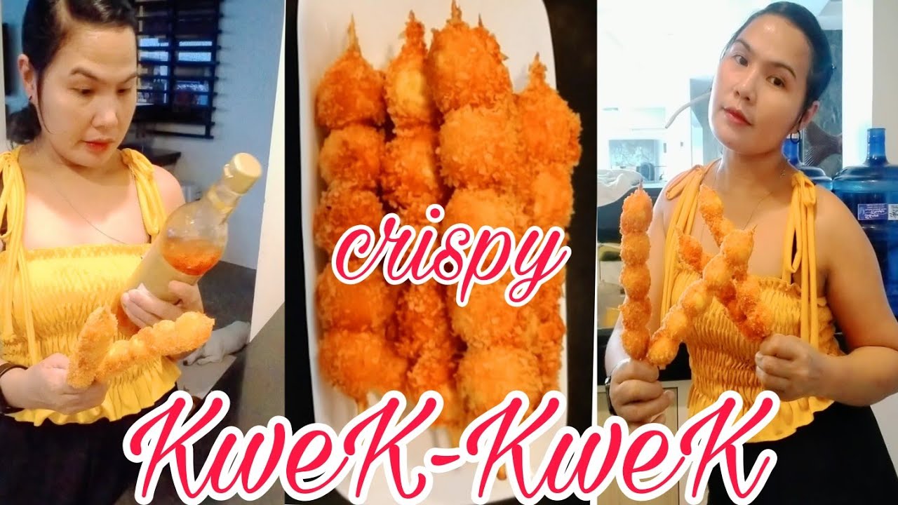 CRISPY my KWEK-KWEK #myversion #kwekkwek #crispy #pinoyfood #streetfood ...