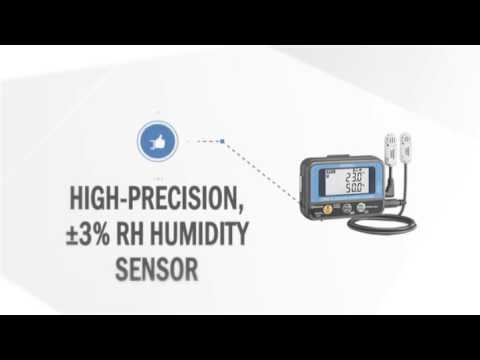 Hioki LR8514 Wireless Humidity Logger - YouTube