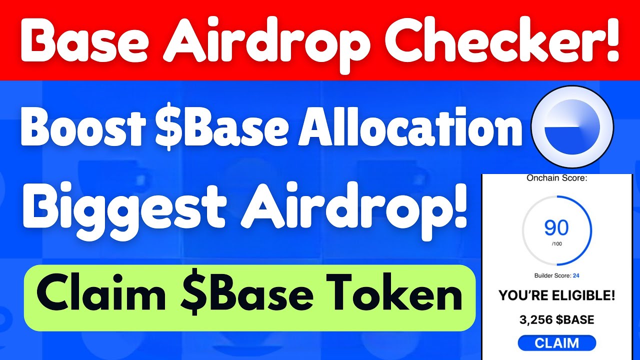 Base Airdrop checker ? Qualify For $BASE Airdrop | Eligibility Criteria ...