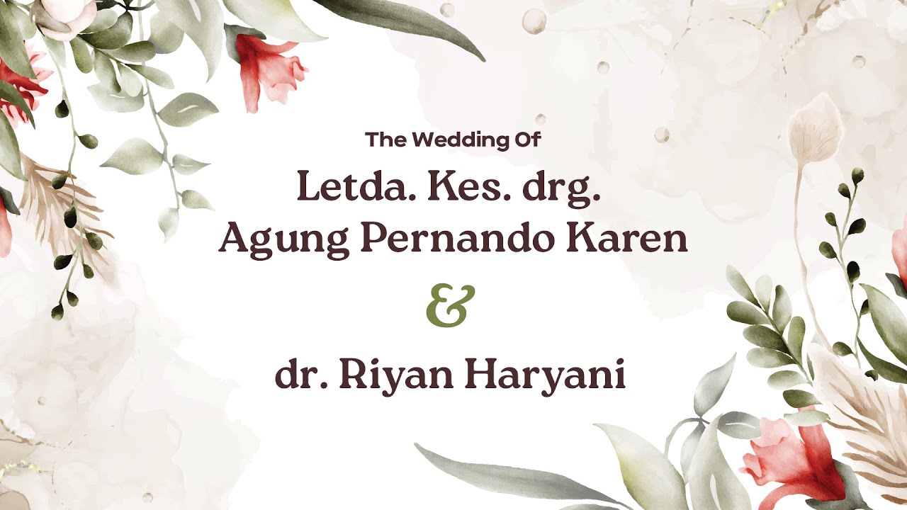 LIVE WEDDING AGUNG & YANI | UPI CONVENTION CENTER | 29 DESEMBER 2024 ...