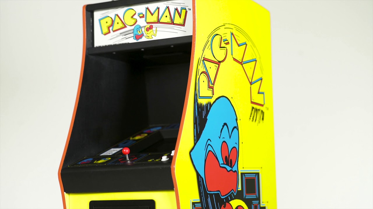 PAC-MAN: official arcade cabinet replica - YouTube