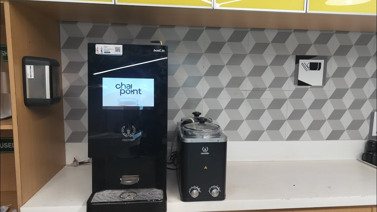 chai point machine start kaise karen (V2)/ How to start Chai machine # ...