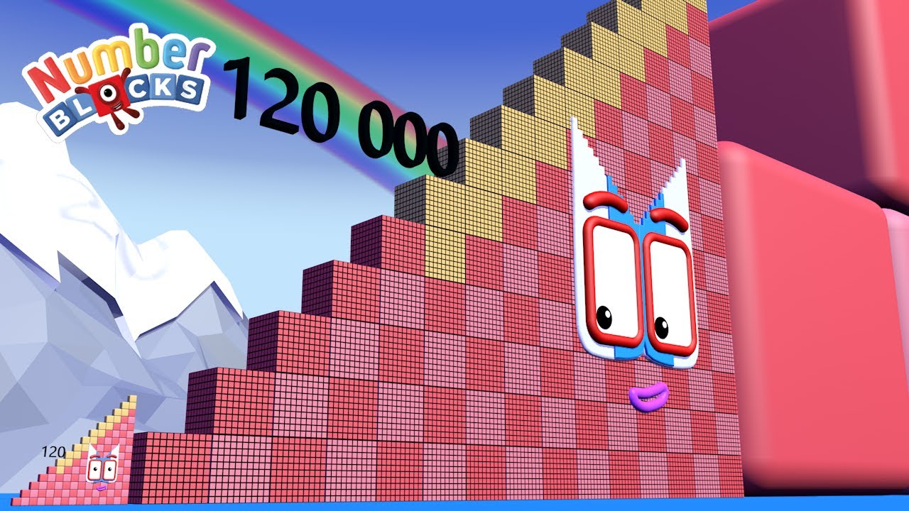 Looking for Numberblocks Step Squad Puzzle 120 vs 120,000 vs ...
