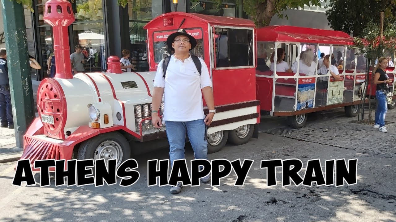 ATHENS HAPPY TRAIN Visit the historical center of Athens - YouTube