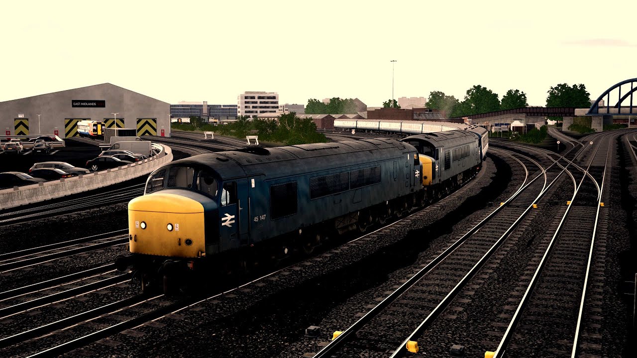 TSW3 | Midland Main Line | Class 45 Railtour: London St Pancras ...