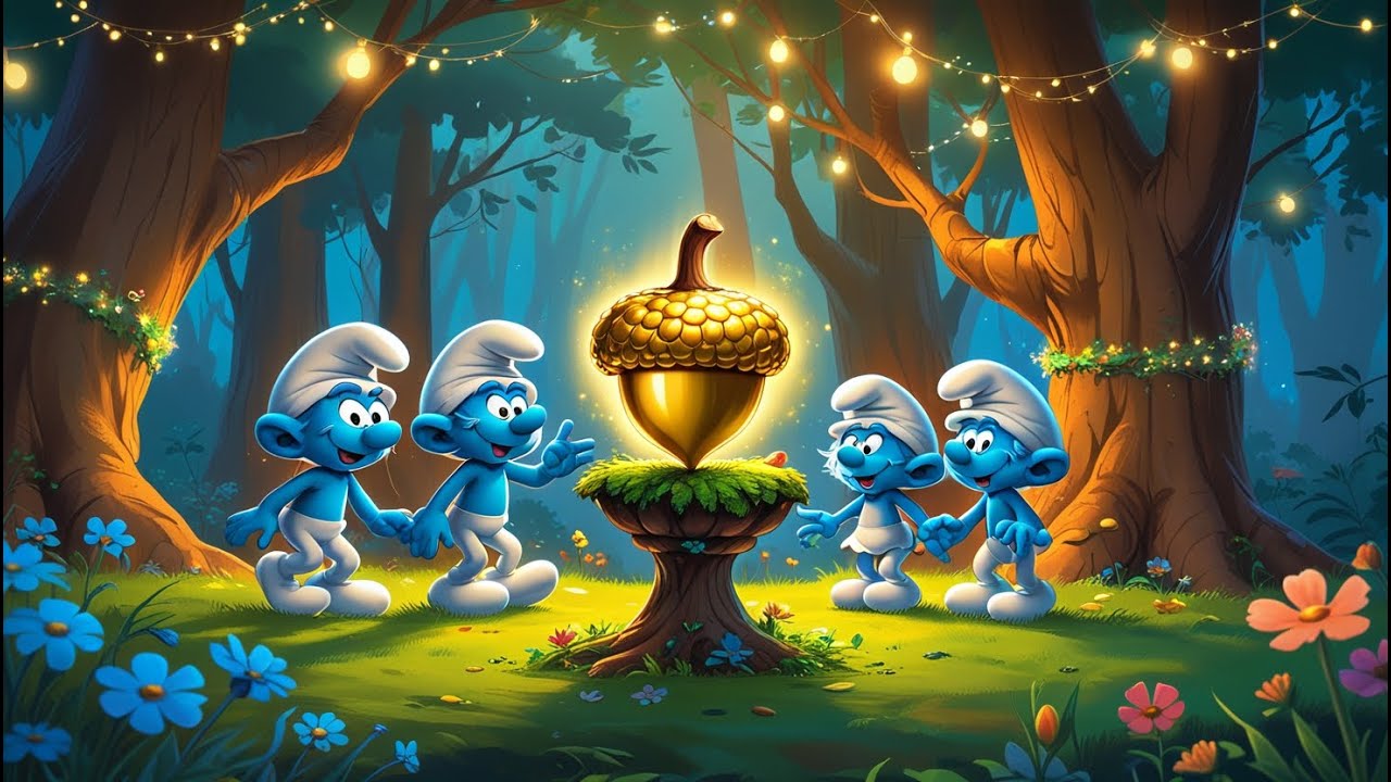 The Smurfs' Magical Journey to Save the Village - YouTube