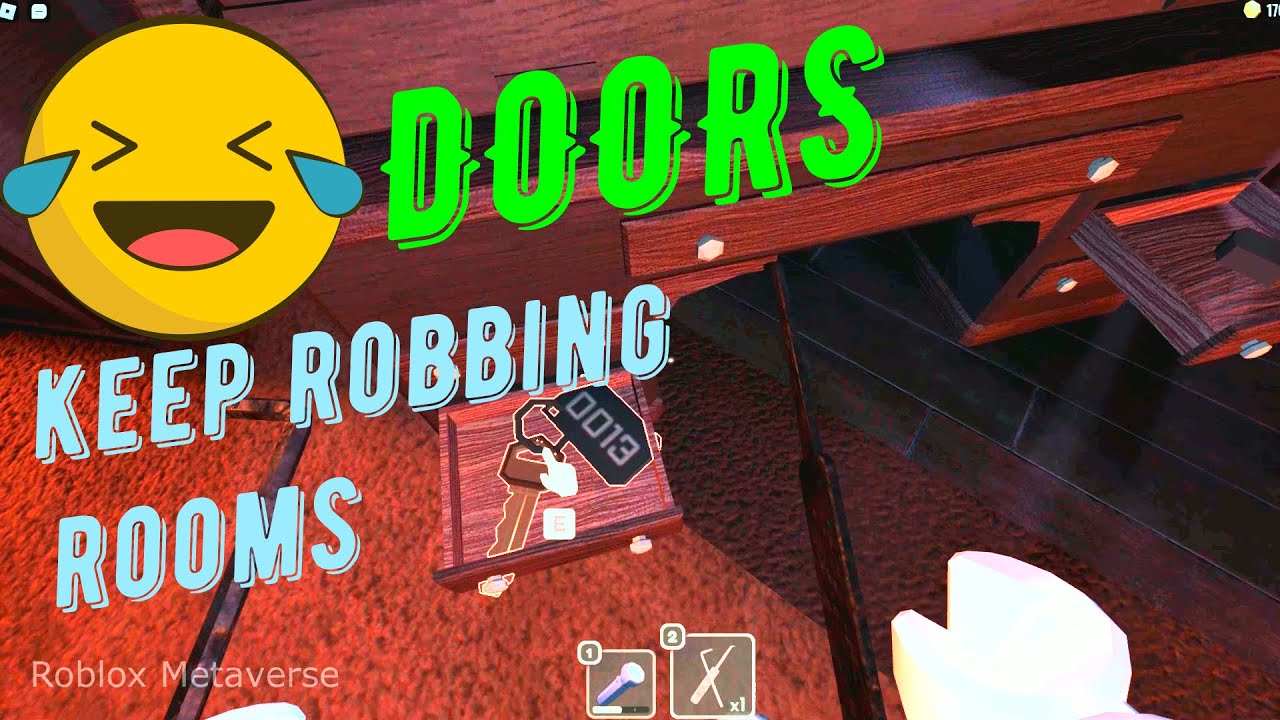 WE CONTINUE ROBING ROOMS IN THE GAME ROBLOX DOORS. - YouTube