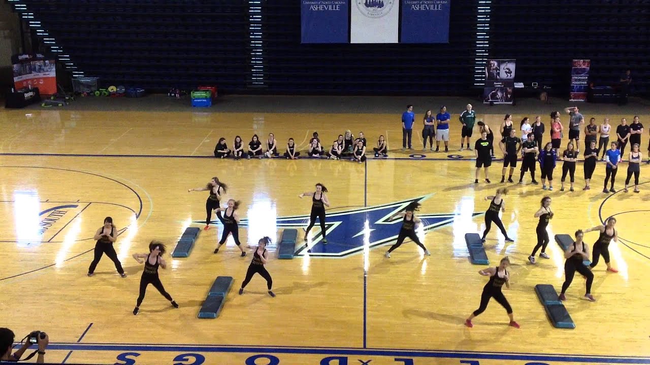 FSU Group Exercise SouthEast Collegiate Fitness 2016 - YouTube