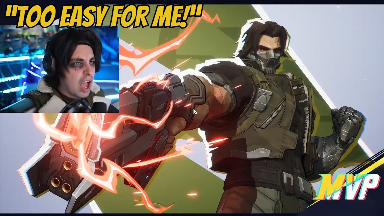SHROUD INSANE WINTER SOLDIER COSPLAY! 37 ELIMS! | MARVEL RIVALS - YouTube