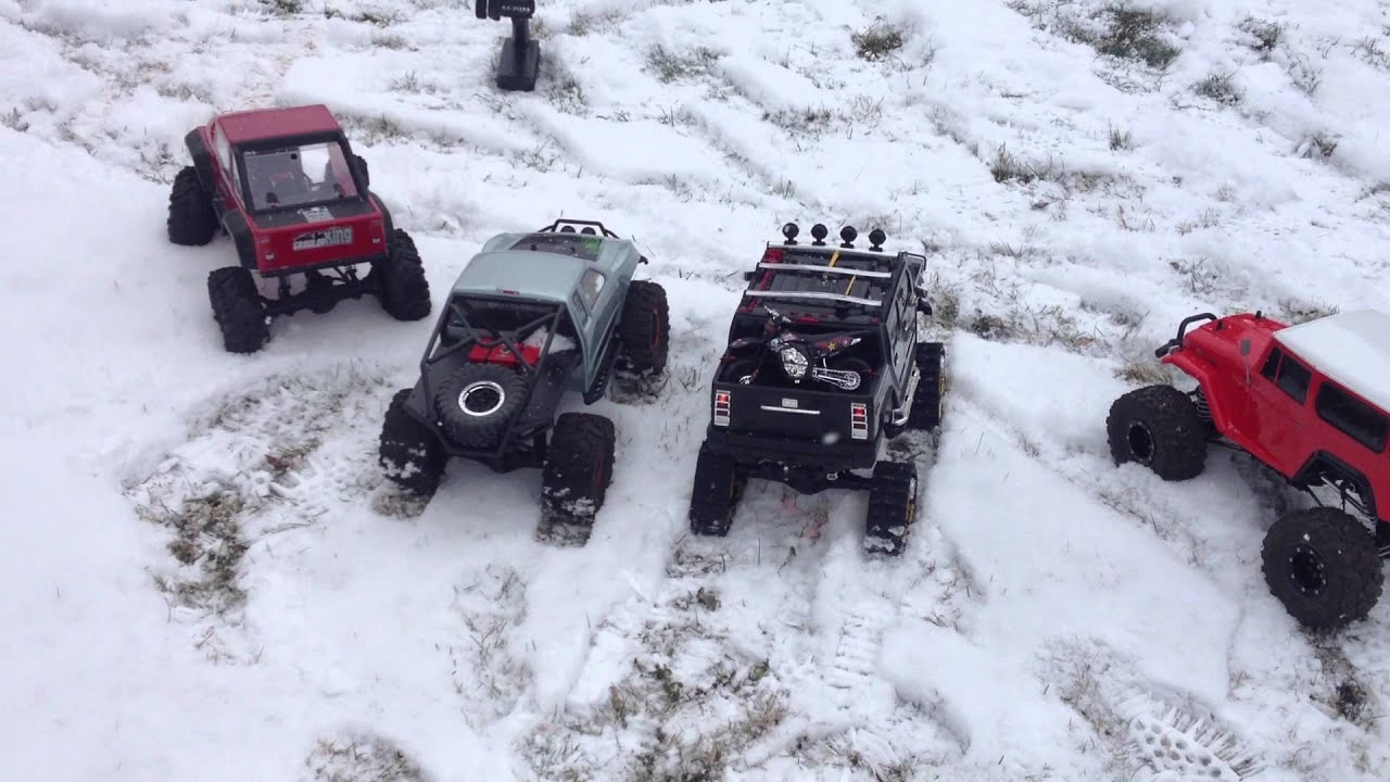 The Big Test RC4WD Deep Lug Tracks VS. Six Other Trucks with Different ...