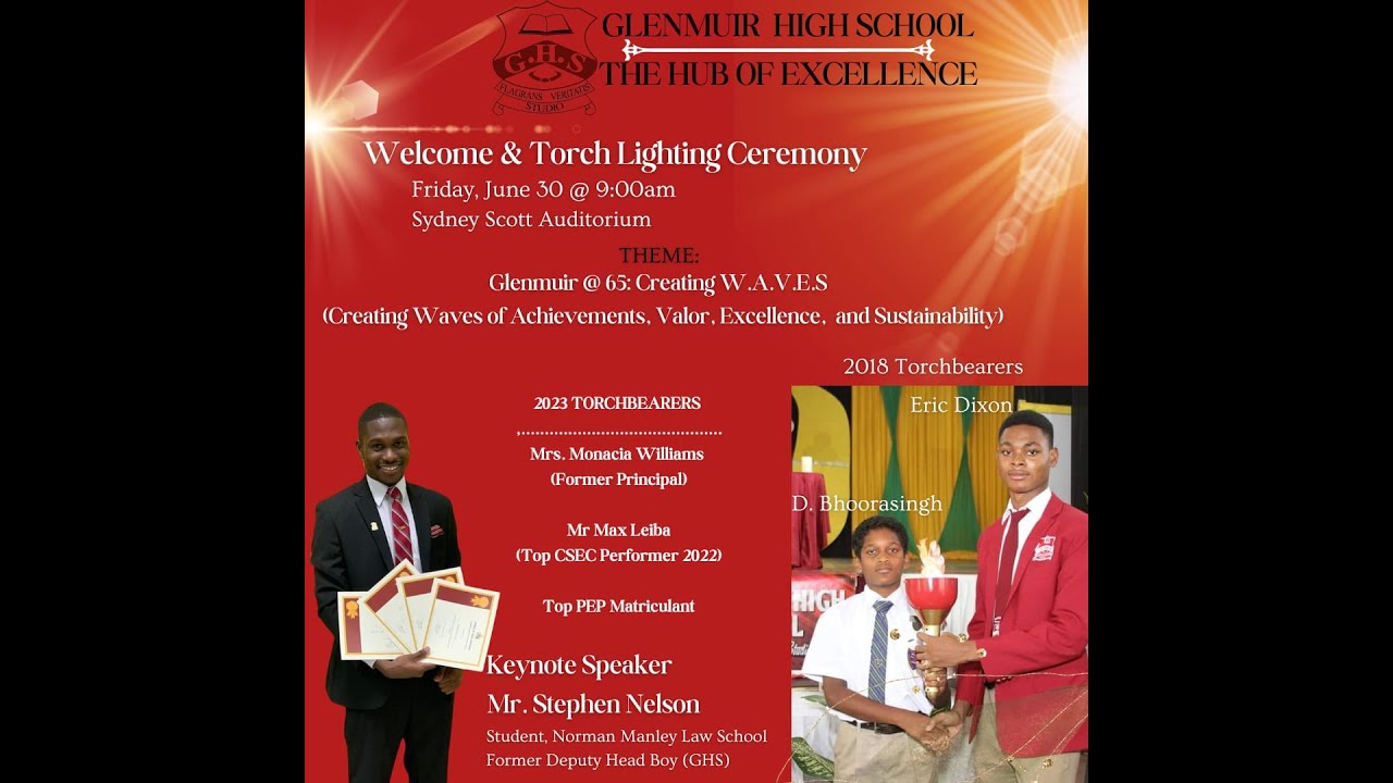 Welcome & Torch Lighting Ceremony || June 30, 2023 at 9:00am - YouTube