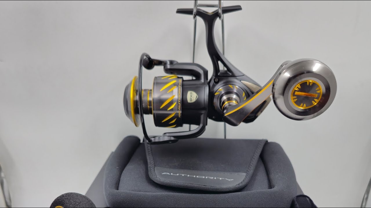 Penn Authority 5500 Spinning Reel Unboxing #pennfishingreels - YouTube