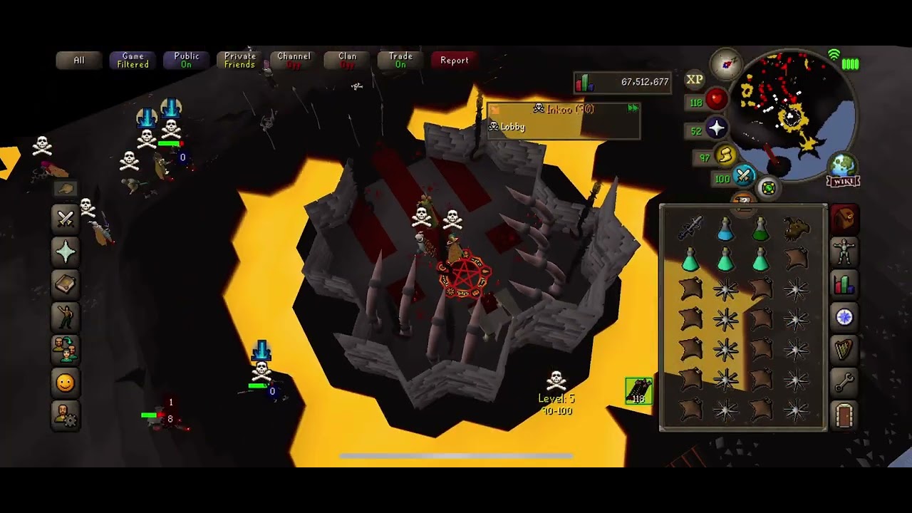 Osrs mobile pking - Bounty Hunter new Minigame - YouTube