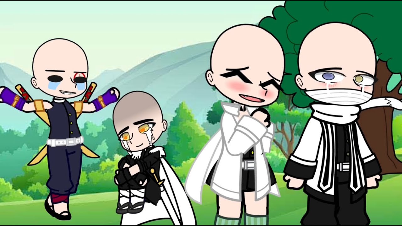 You're bald just like me//Kny/Ds // Trend// ObaMitsu - YouTube