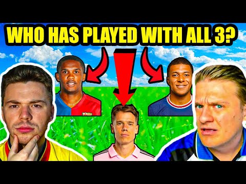 EXTREME Mutual Teammates Football Trivia vs @LukePingu - YouTube