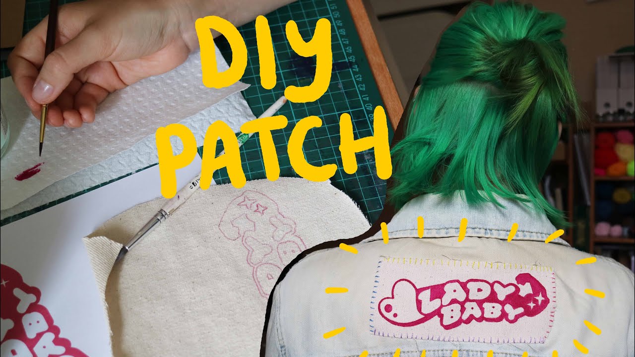 Let's Make Stuff ~ Hand Painted Patch - YouTube