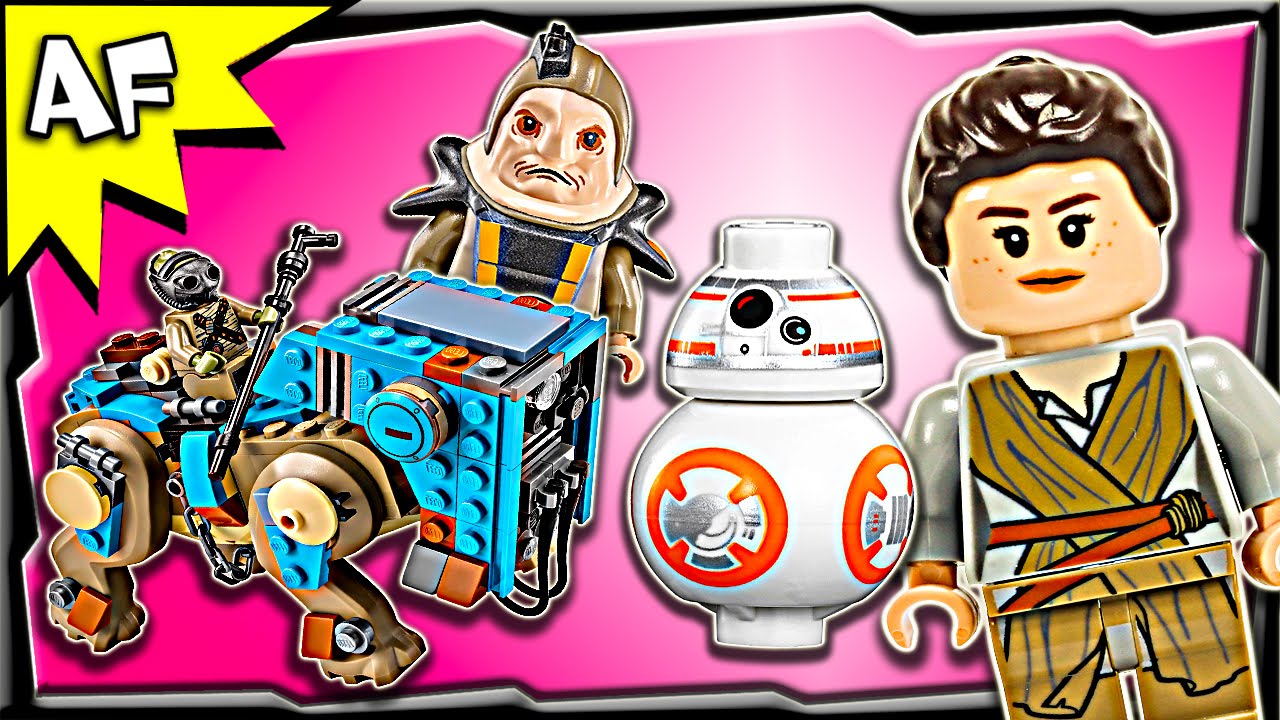 Lego Star Wars Encounter on JAKKU 75148 Stop Motion Build Review - YouTube