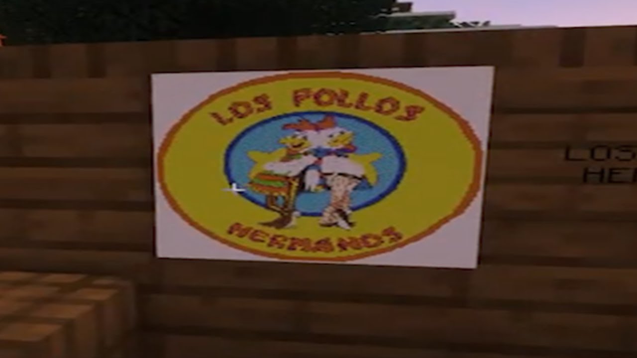 AU FĂCUT UN LOS POLLOS HERMANOS PE SERVERUL DE MINECRAFT - YouTube