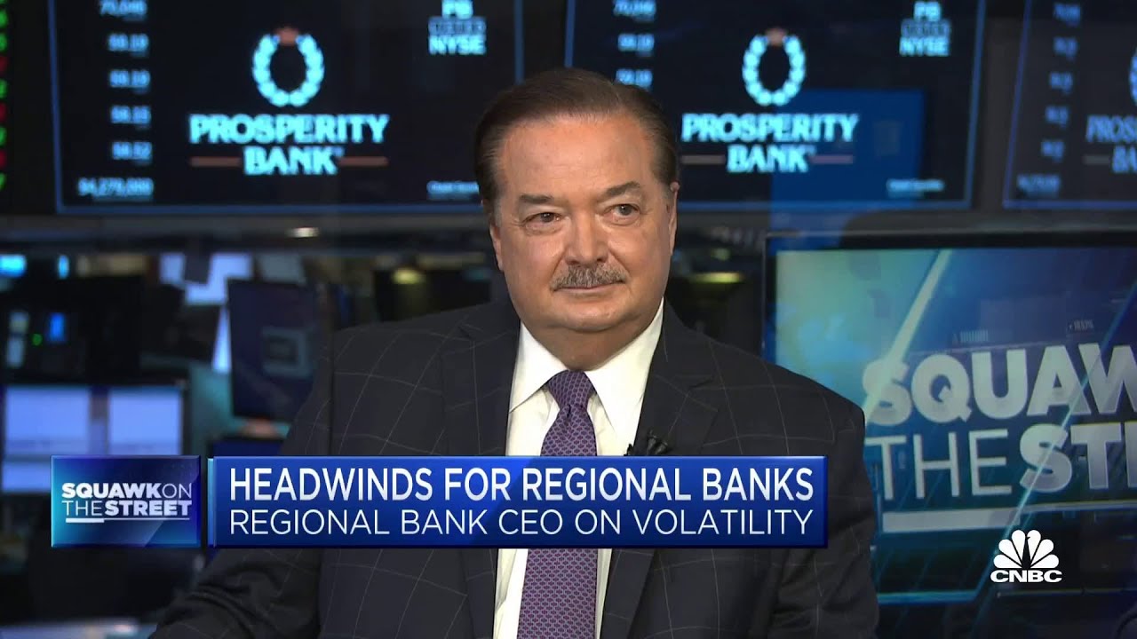 Bank woes are about confidence, not credit issues: Prosperity ...