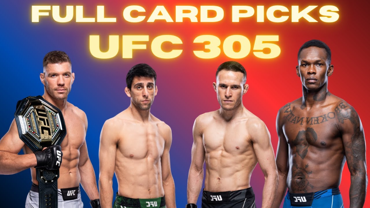 UFC 305 | Dricus Du Plessis vs Israel Adesanya | Full Card Breakdown ...