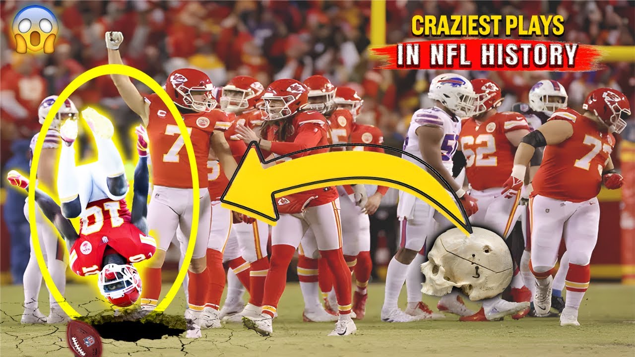 the CRAZIEST plays in NFL history - YouTube