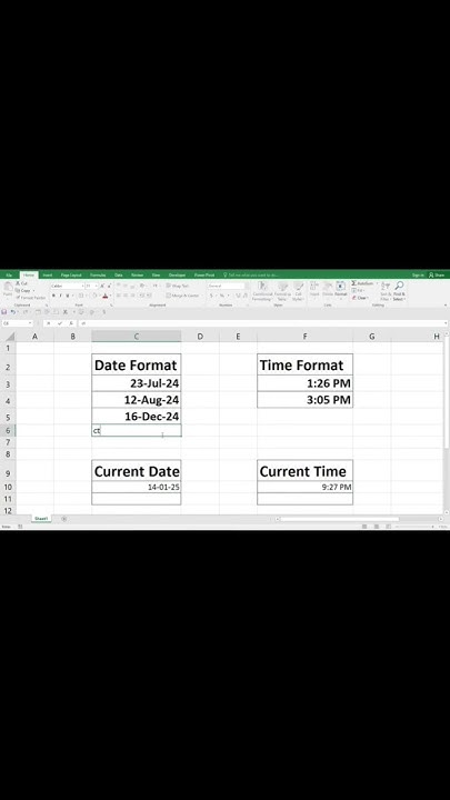 Save time & boost productivity! Learn these simple shortcut keys for date and time formats in ...