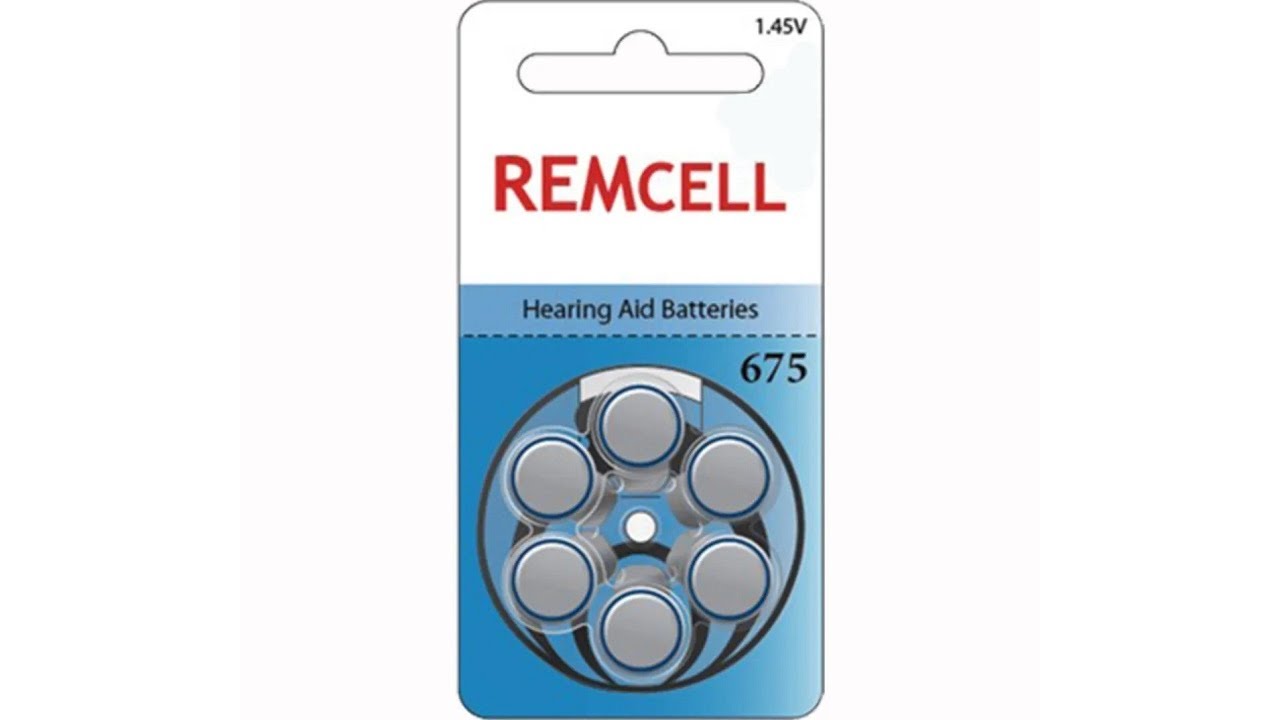 REMCELL varta 675 numara +675 PR44 kulaklık işitme cihaz pil 1.45 Volt ...
