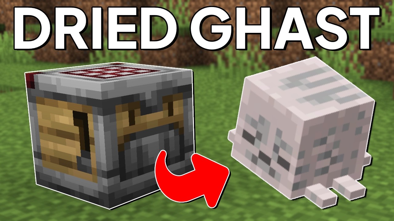 Minecraft AUTO Dried Ghast CRAFTER - YouTube