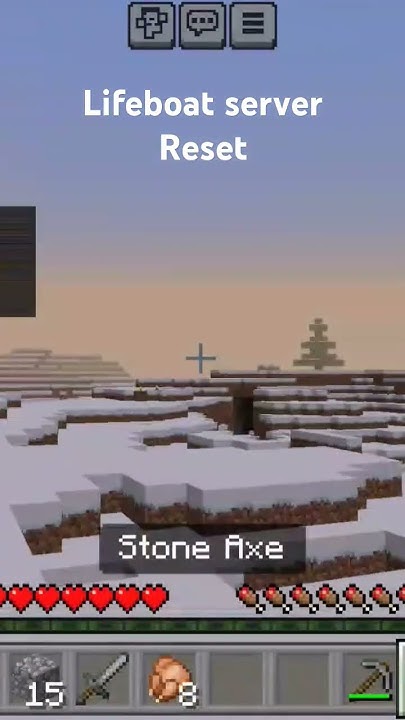 Minecraft Lifeboat server is Reset #lifeboat #minecraft #viral #shorts ...