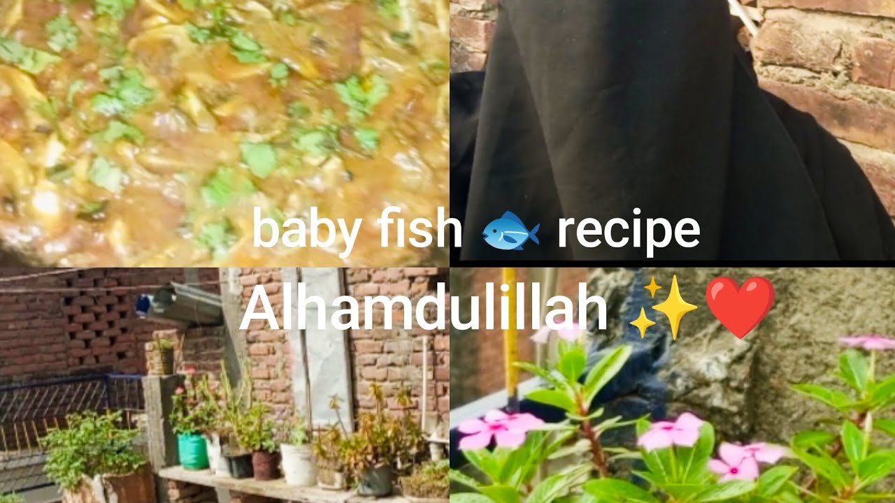 Baby fish 🐟 recipe 😋/Alhamdulillah ️ - YouTube