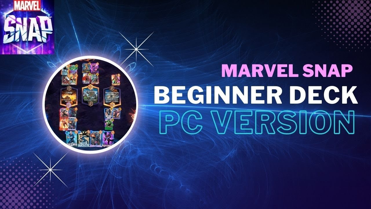 Marvel Snap PC | Marvel Snap Beginner Deck Gameplay - YouTube