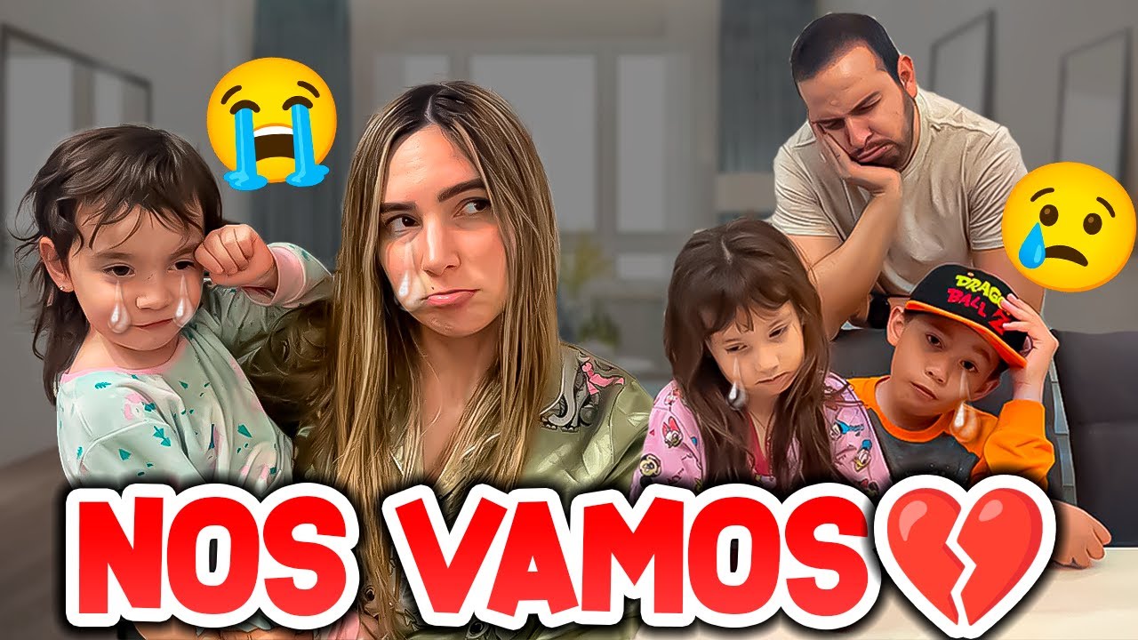 NOS VAMOS de aqui💔 | LOS NIÑOS estaran MEJOR | Los Molina - YouTube