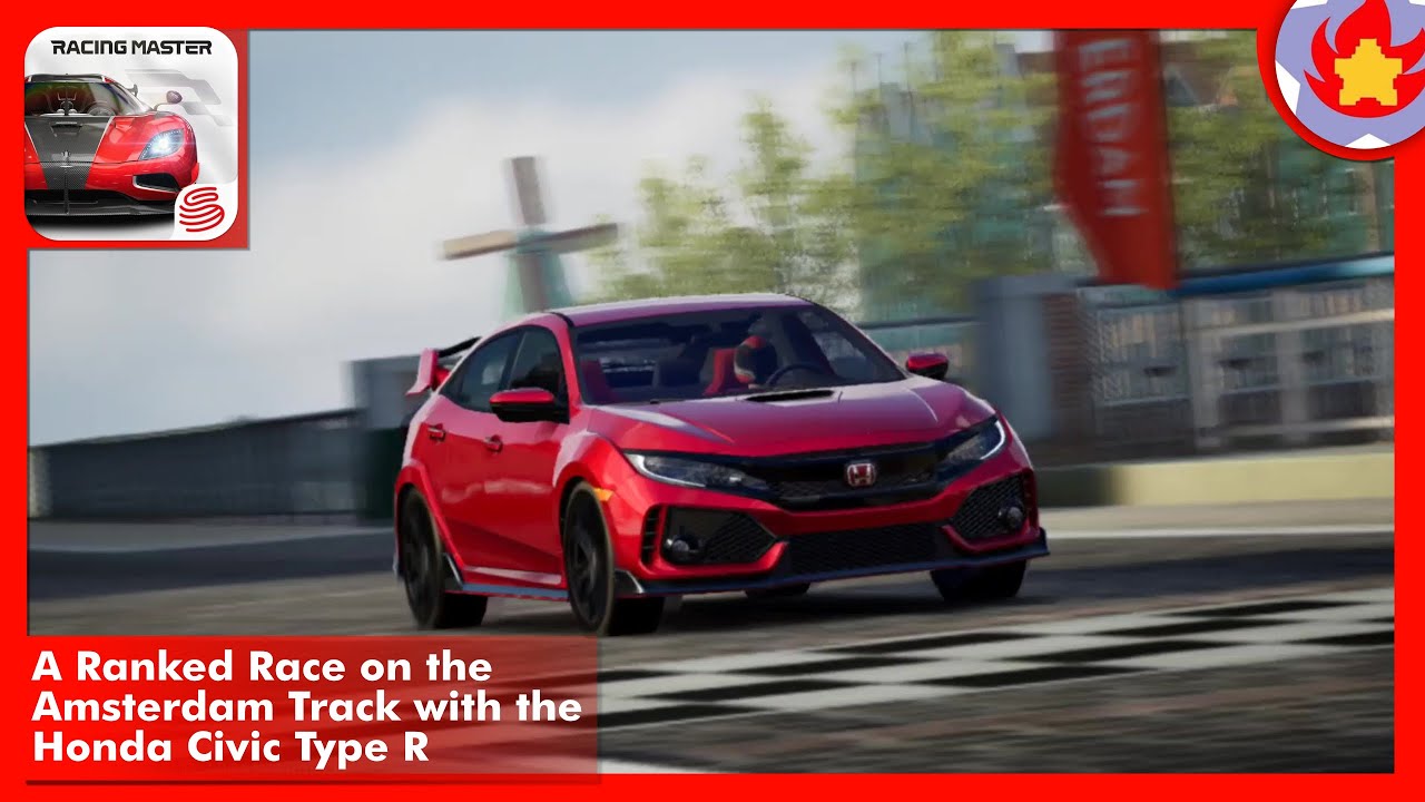 A Ranked Race on the Amsterdam Track with the Honda Civic Type R ...