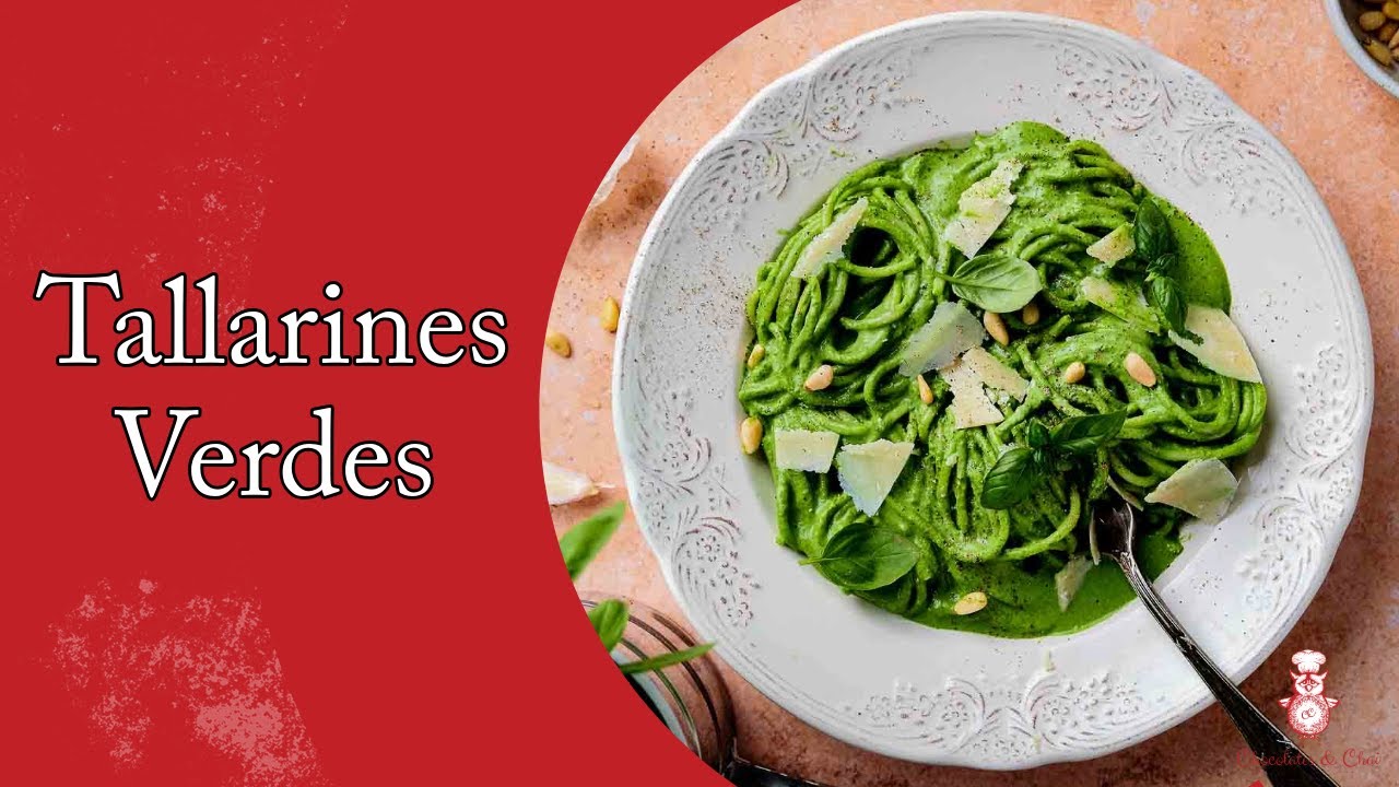 You need to make this Peruvian Green Spaghetti (Tallarines Verdes ...