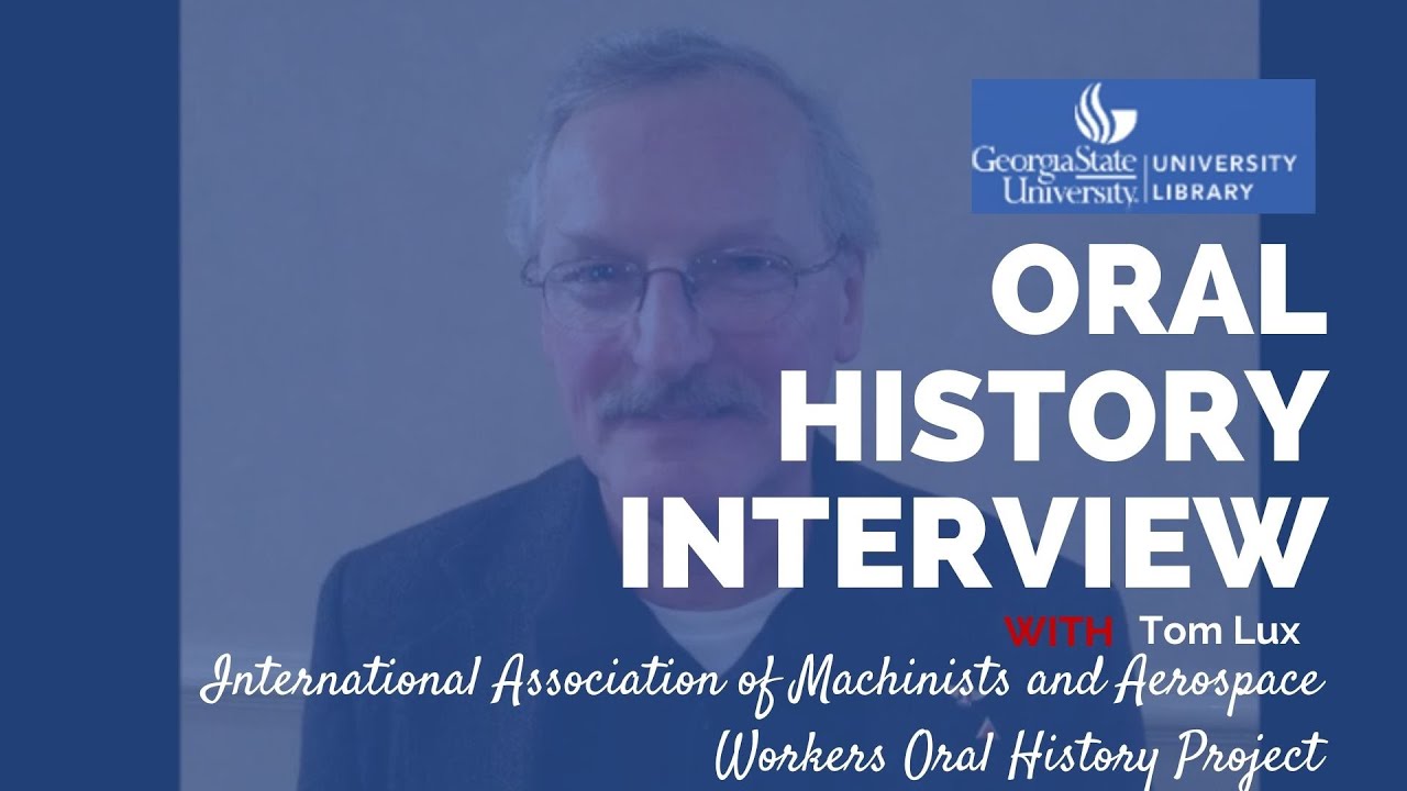 Tom Lux oral history interview, 2013-11-20 - YouTube