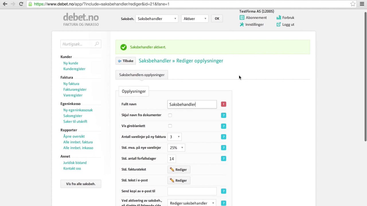 Vis giroblankett på faktura - Debet faktura - YouTube