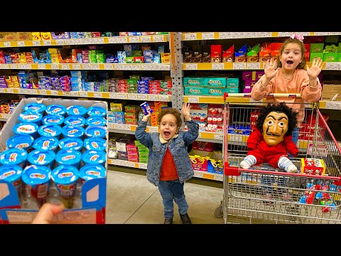 MARKETTE BEBEK BONUSA NELER ALDIK NELER !! KUZEY VE ELİF HERŞEYİ BİTİRDİ ??