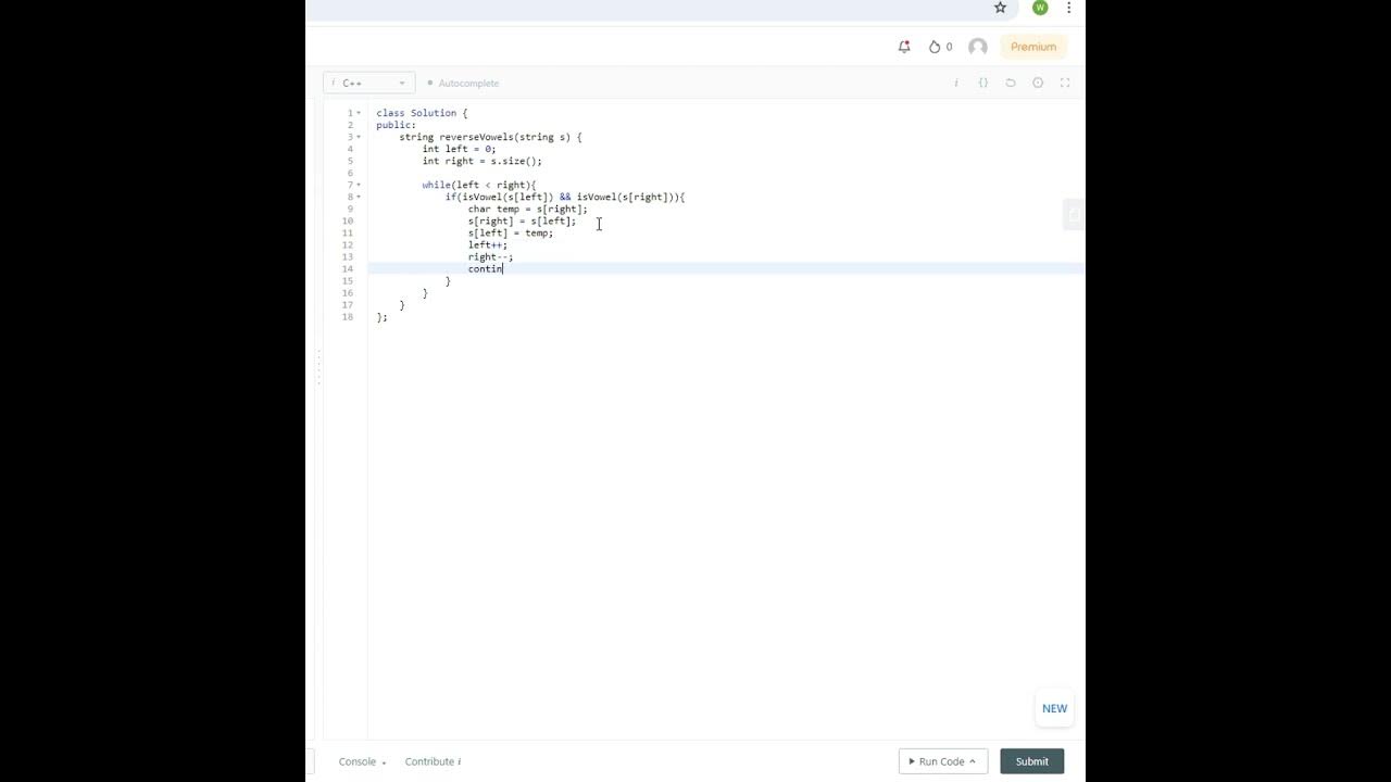 LeetCode 75 - Day 2 (Reverse Vowels of a String) - YouTube