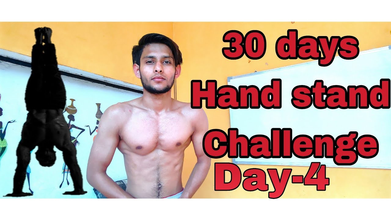 Learn how to do hand stand / 30 days hand stand challenge Day# ...