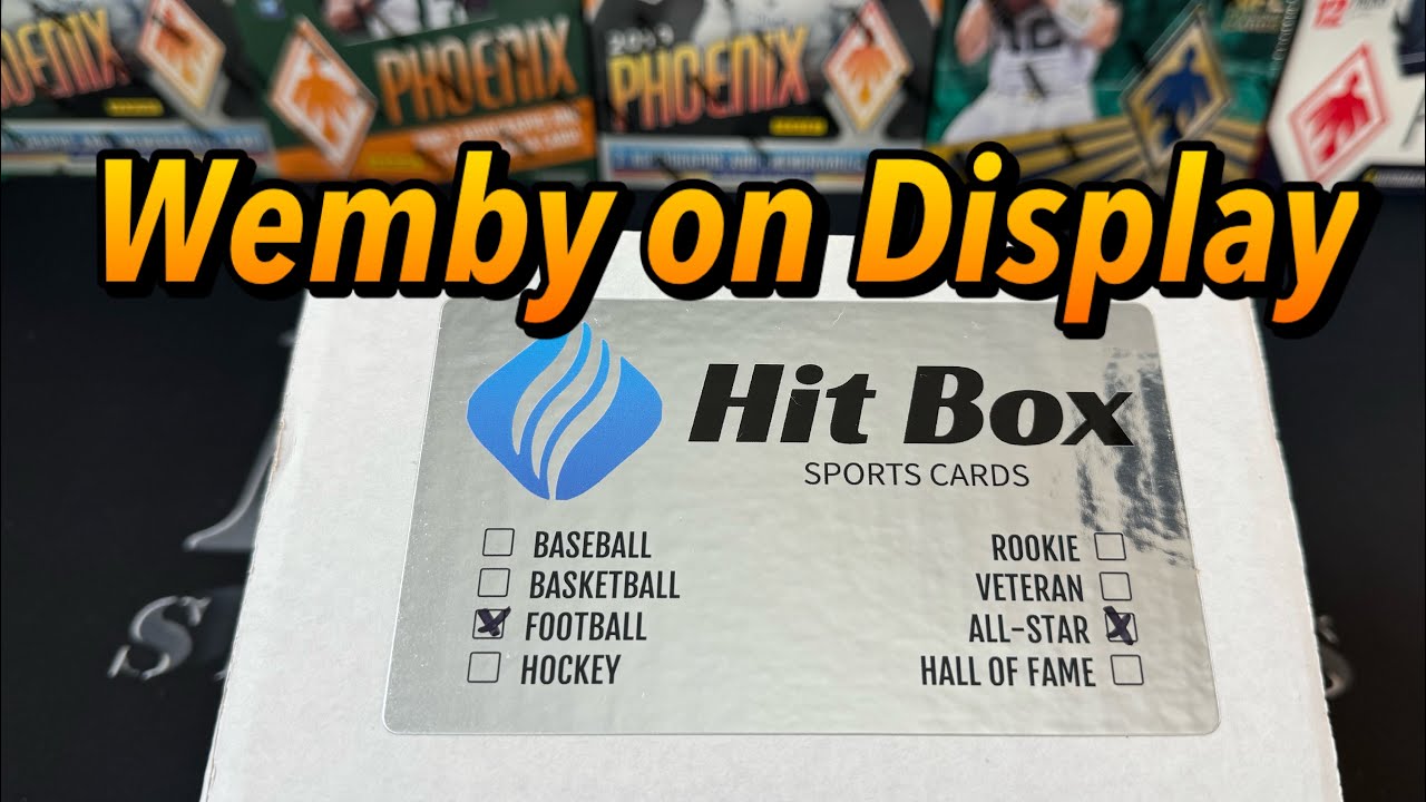Hit Box Sports Cards - All Star Football - June 2024 - YouTube